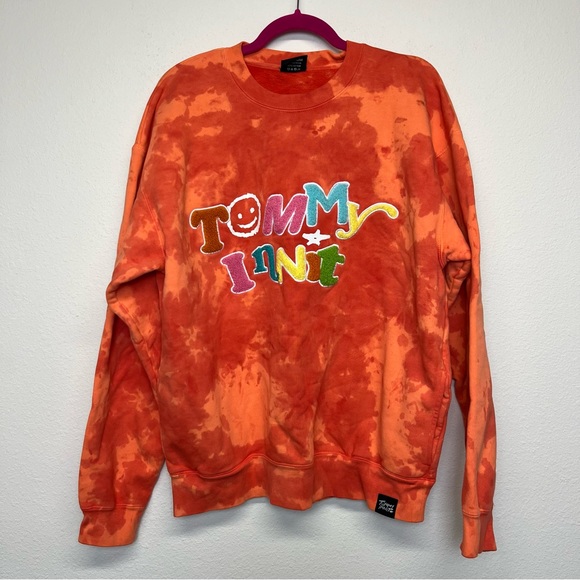 Tommy Innit | Jackets & Coats | Preloved Orange Tiedye Tommy Innit ...